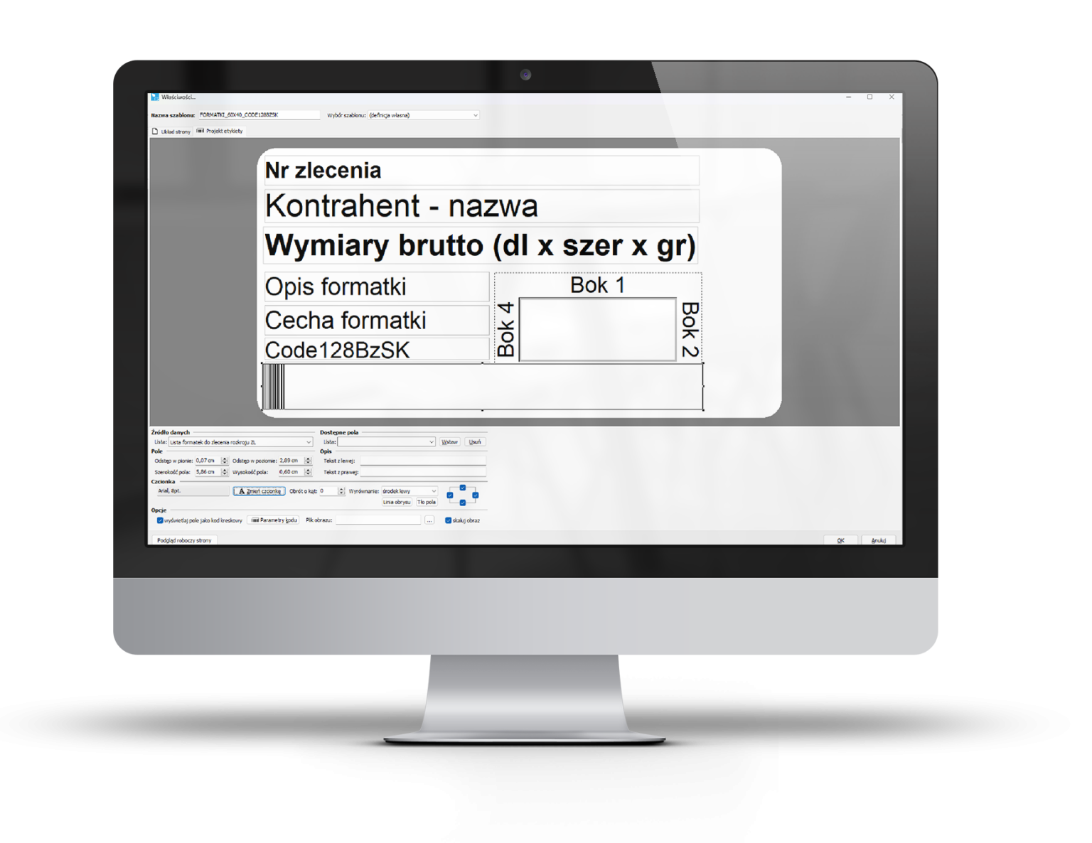 Formatyzacja 5 - sieciowy program do rozkroju płyt meblowych - AGMAsoft